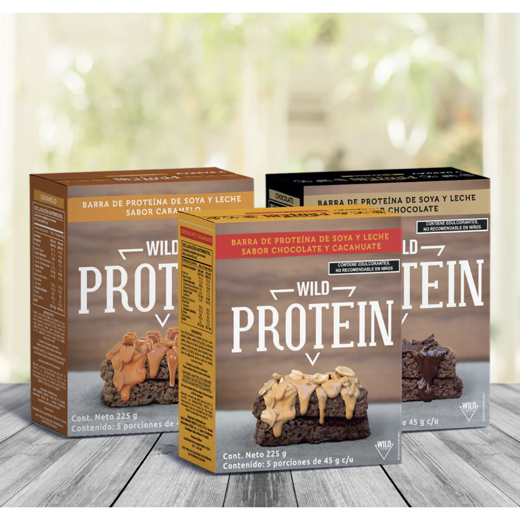 75 BARRITAS PROTEIN WILD FOOD EN 15 DISPLAYS - Mercuri - Ventas por caja